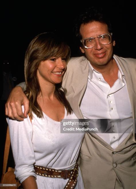Garry Shandling With Linda Doucett At Comic Relief Iii On March 18