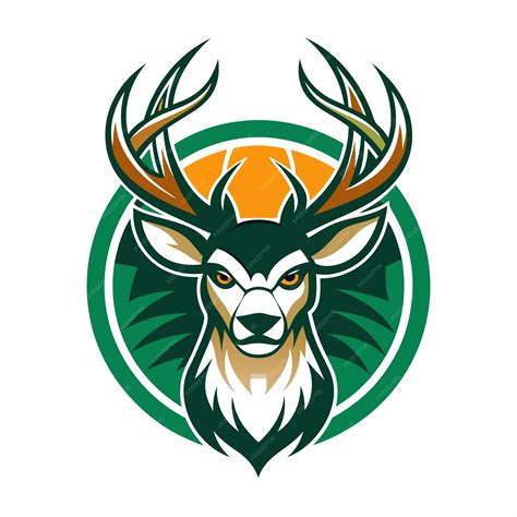 Illustration Of A Milwaukee Bucks Logo Premium Ai Generated Vector