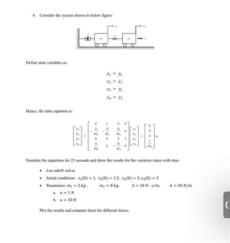 Solved Consider The System Shown In Below Figure Define Chegg