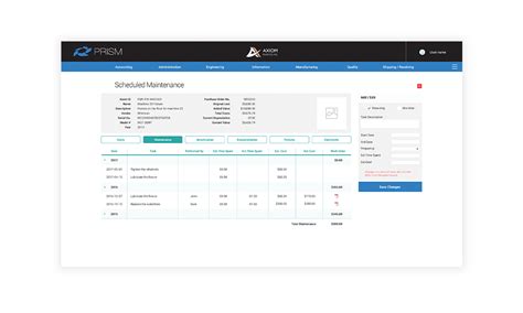Prism Erp Software Ui Design On Behance