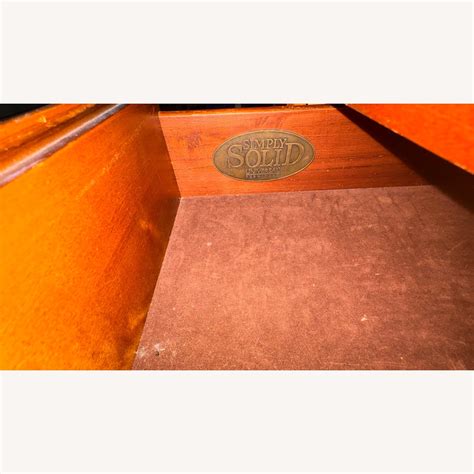 Solid Wood Chest With Light Aptdeco