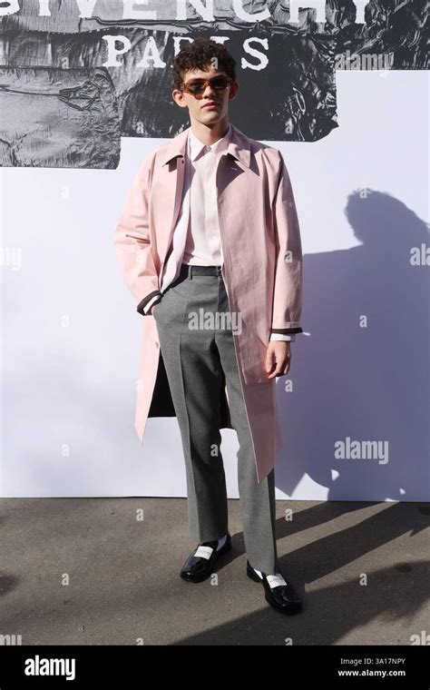 Joe Locke Attending The Givenchy Womenswear Fall Winter 2025 2026 Show