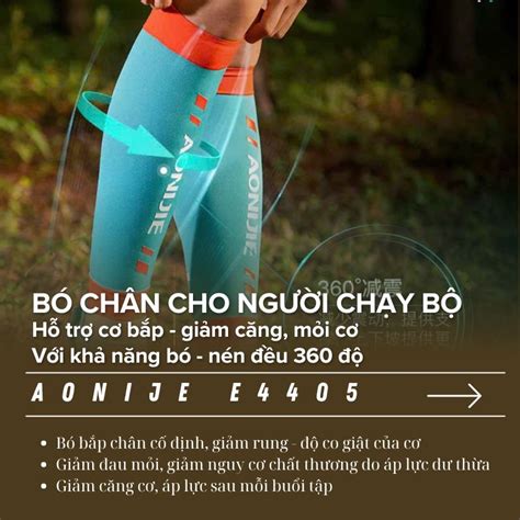 Bó Bắp Chân Chạy Bộ Aonije E4405 Armyhaus