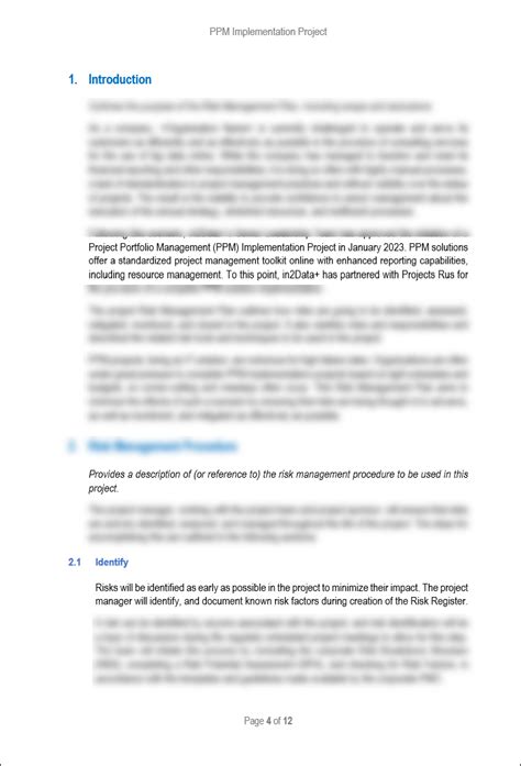 Risk Management Toolkit Itsm Docs Itsm Documents And Templates