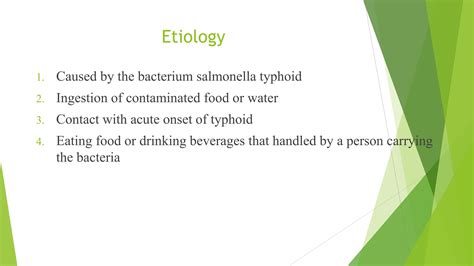 Typhoid Definition Types Of Typhoid Pptx
