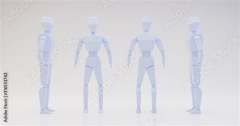 Human Reference For 3d Modeling