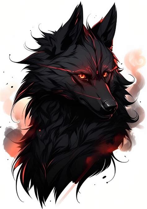 Black Wolf Furry Art At Randy Llamas Blog