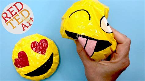 Diy Emoji Paper Squishy Slow Rising How To Make A Squishy Without