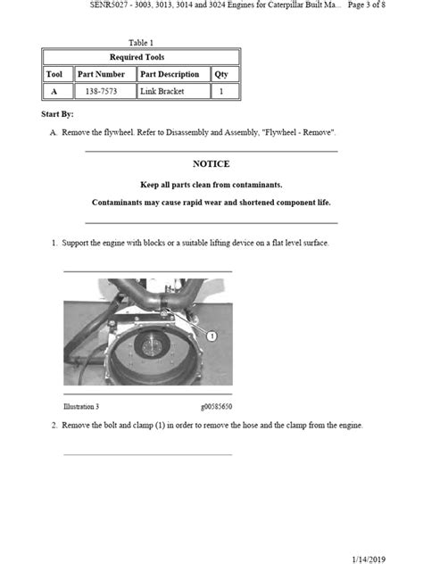 Pages From Senr5027 3003 3013 3014 And 3024 Engines For Caterpillar