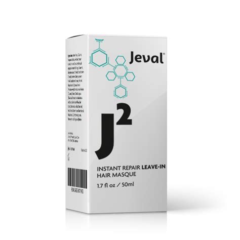 Jeval J2 Instant Repair Leave In Hair Masque 50ml Jeval Australia