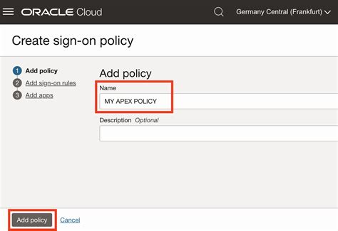 Enabling Multi Factor Authentication In Apex Using Oracle Identity And Access Management