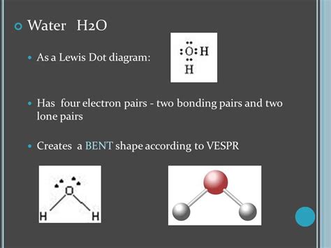 Electron Dot Diagram H2o