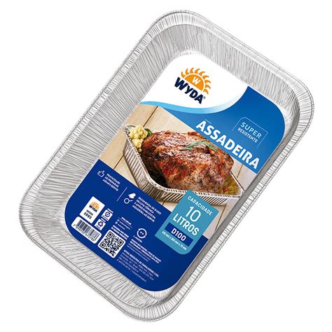 Assadeira Retangular 10l Wyda Loja Santo Antonio