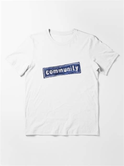 Community Logo Essential T Shirt For Sale By Dystopic Redbubble