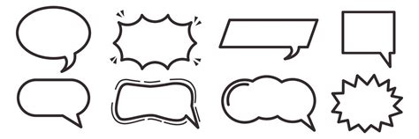 Speech Bubble Vector Art Icons And Graphics For Free Download