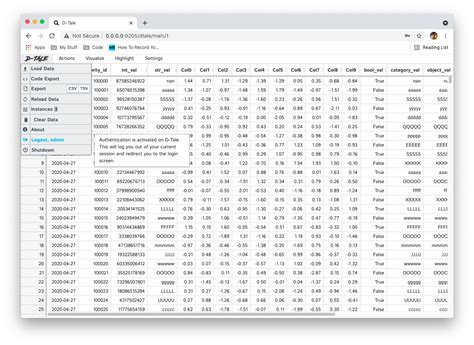 Dtale 3 17 0 On PyPI Libraries Io Security Maintenance Data For Open Source Software