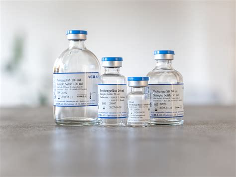 Sterile And Endotoxin Free Sample Vials Acila