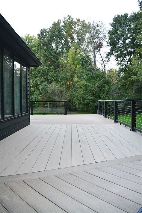 Our New Timbertech Deck Brepurposed Deck Colors Timbertech Decking Modern Deck