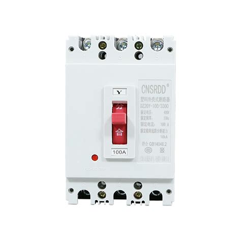 Molded Case Circuit Breaker Dz20y 100a 225a 400a Three Phase Air Switch