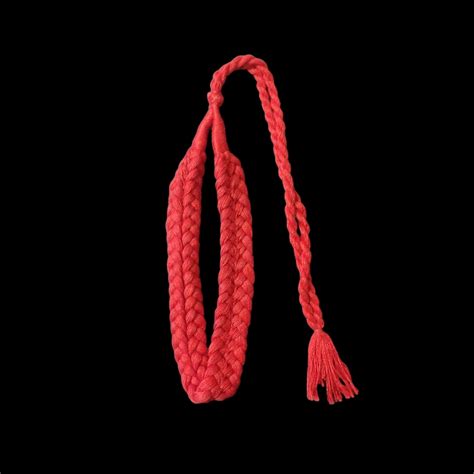 Red Double Braided Cotton Thread Neck Rope Connect4sale