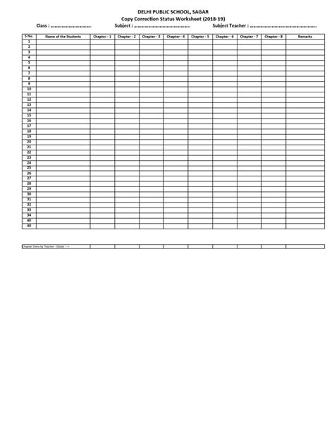 Copy Checking Format For All Pdf