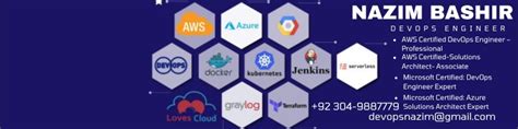 Nazim Bashir Devops Engineer Aws And Azure Certified Dop C02 Saa C03 Az 400 Az 104 Az 305