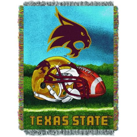 Texas State Official Collegiate Home Field Advantage Woven Tapestry