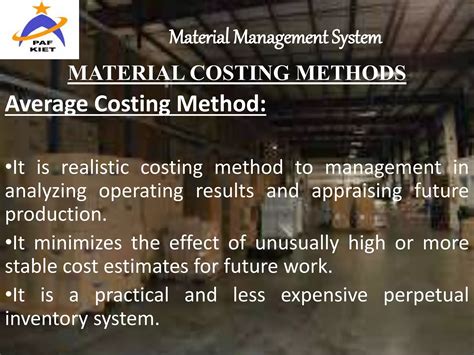 Material Management System Ppsx