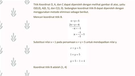 Program Linear Model Matematika Pptx