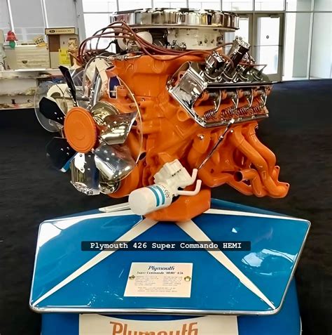 The Engine Plymouth 426 Super Commando Hemi The Elephant In The