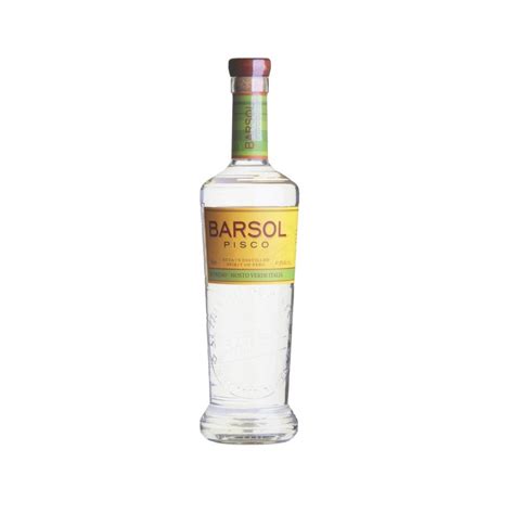 Pisco Barsol Mosto Verde Italia