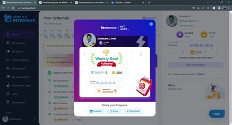 Shubham D Patil On Linkedin Day33 50daysofcodechallenge Daily Rank3 Weekly Rank2 Nxtwave
