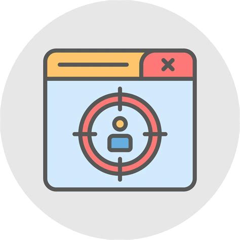 Targeting Vector Icon Design 26064827 Vector Art At Vecteezy