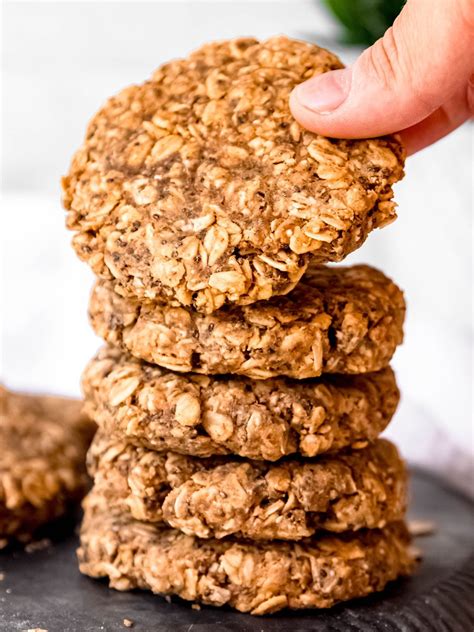 Simple Oatmeal Protein Cookies Customizable Gluten Free And Vegan