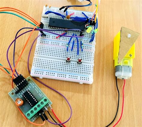 Interfacing DC Motor With AVR Microcontroller Atmega16
