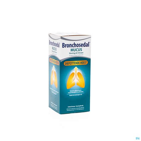 Bronchosedal Mucus Honing Citroen 300 Ml 20 Mgml Diepzittende