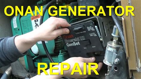 Onan Marquis 5000 Generator Troubleshooting