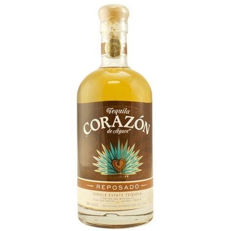 Corazón Reposado 100 Agave Tequila Wooden Cork
