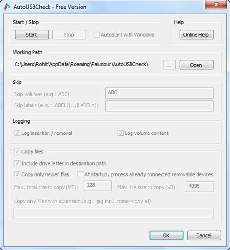 copy usb pen drive automatically without action silently in background