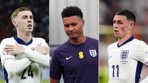 England Trio Cole Palmer Ollie Watkins And Phil Foden Out Of Double