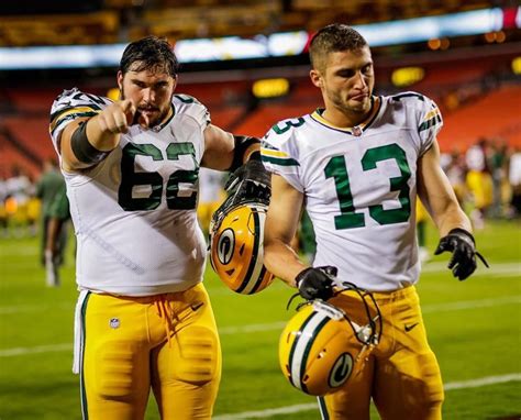 8 9 2017 Lucas Patrick And Max Mccaffrey Green Bay Packers Packers