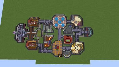 I Made The Skeld Map From Among Us In Minecraft Hope U Like It Ramongus