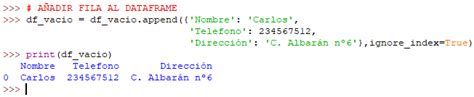 creaciÓn consulta y organizaciÓn de dataframes con python y ‘pandas