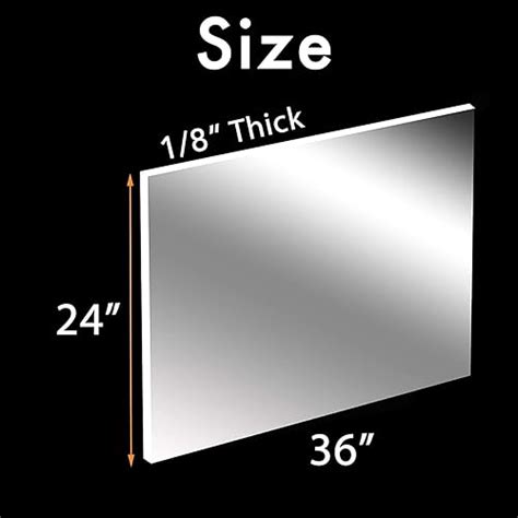 2 Pack 18 Thick Clear Acrylic Sheets 24 X 36 Pre