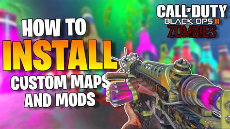 Bo3 Custom Zombies Map Mods Install Guide On Pc Very Easy Youtube
