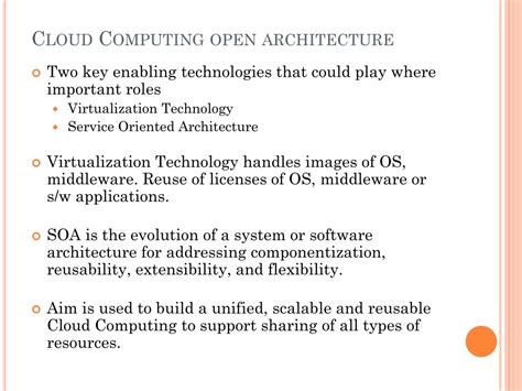 Ppt Cloud Computing Open Architecture By Liang Jie Zhang And Qun