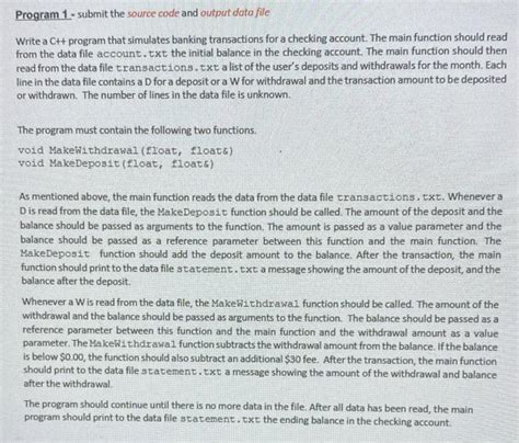 Solved Program 2 Submit The Source Code Output Screen And