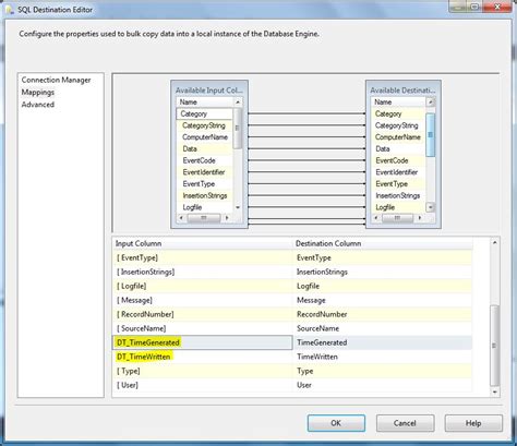 ssis read event viewer with wmi data reader sqlservercentral