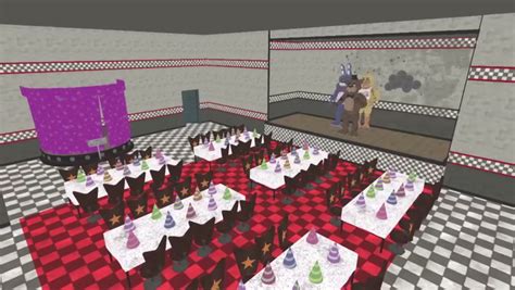 I Built A Working Fnaf Sister Location Map In Minecraft Build