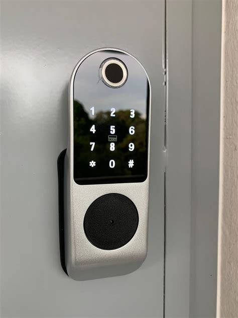 Infinite Grl 3 Gate Lock With Bluetooth Fingerprints Rfid Card Unlock